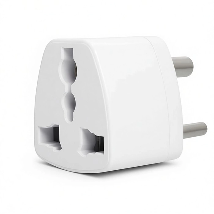 3 to 2 Pin Converter Plug - NayaBazar